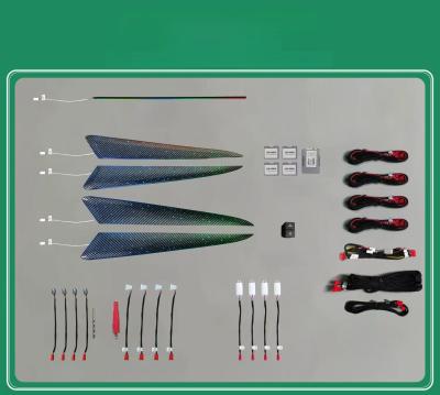 Cina Ambient lights Rainbow symphony dynamic carbon fiber Starry Sky design for Honda Fit (Jazz)(2014-2020) in vendita