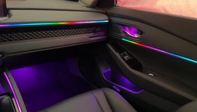 Cina Luci ambientali LED Rainbow symphony dinamica+controllo centrale per Honda INSPIRE ((2023) in vendita