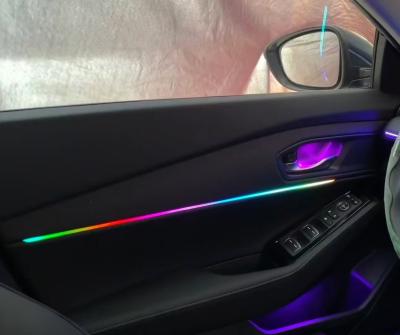 Cina Luci ambientali LED Rainbow symphony dinamica+controllo centrale per Honda INSPIRE ((2023) in vendita