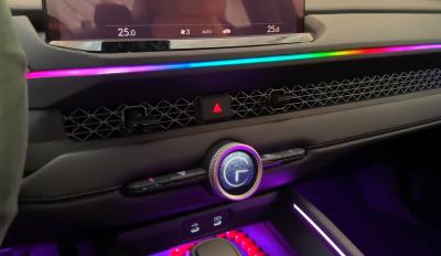 Cina Luci ambientali LED Rainbow symphony dinamica+controllo centrale per Honda INSPIRE ((2023) in vendita