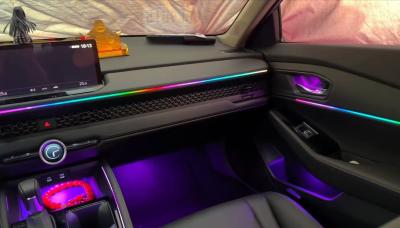 Cina Luci ambientali LED Rainbow symphony dinamica+controllo centrale per Honda INSPIRE ((2023) in vendita