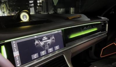 Cina Ambient lights Dynamic Lighting (mould model) for Porsche Panamera (2017-2023) in vendita