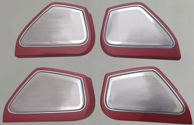 Cina Luci ambientali riproduzione selettiva Copertura del corno luminoso Nero/rosso/cremoso per Porsche Panamera ((2017-2022) in vendita