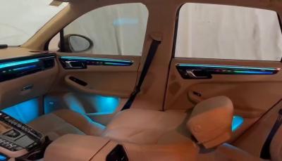 China Ambient lights Streamer dynamic + saddle fibber for Porsche Macan (2014-2017) for sale