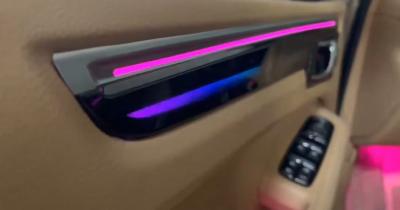 China Ambient lights Streamer dynamic + saddle fibber for Porsche Macan (2014-2017) for sale