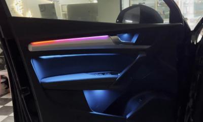 Cina Luci ambientali Sinfonia arcobaleno dinamica 1:1 Disegno dello stampo per Audi Q5L (2018-2023) in vendita