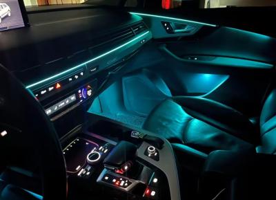 Cina Luce ambiente LED RGB o Rainbow symphony dinamica per Audi Q7 (2015-2019) in vendita