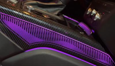 Cina Luci ambientali Rainbow symphony dinamico Carbon fiber set in otto pezzi per Audi A6L ((2012-2018) in vendita
