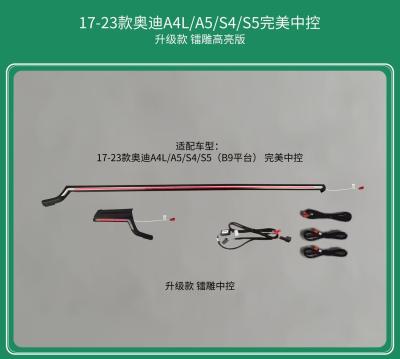 Cina Luci ambientali sinfonia arcobaleno dinamica Perfetto controllo centrale (Radium carving) per Audi A4 ((2017-2023) in vendita