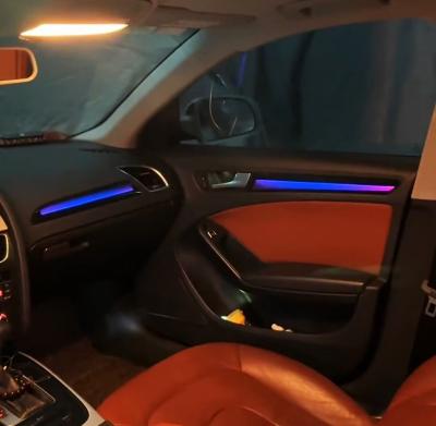Cina Luci ambientali Pianoforte dinamico Streamer nero (modus design) per Audi A4 (2009-2016) in vendita