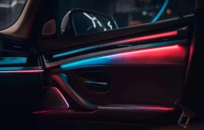Cina Luci ambientali LED sinfonia arcobaleno dinamica per BMW Serie 5 ((2011-2017) in vendita