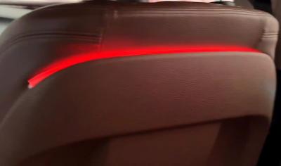Cina Luci ambientali LED Stella streamer pattern rainbow symphony dinamico (modello in fibra di carbonio) per BMW Serie 5 ((2011-2017) in vendita
