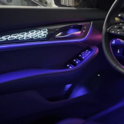 China 26 Lights Phantom colored Grid Pattern Mold Design/Phantom colored Ambient Light for CadillacCT5 for sale