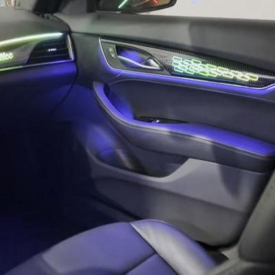 China 26 Lights Phantom colored Grid Pattern Mold Design/Phantom colored Ambient Light for CadillacCT5 for sale