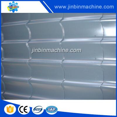 China Corrugated glazed roof tile sheet making machine for sale
