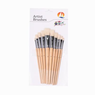 China Nickel Plated Brass Ferrule Watercolor Pen Set for sale