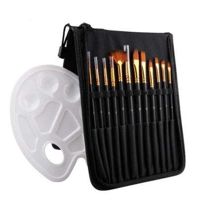 China #12 Artist Acrylic Paint Brushes for sale