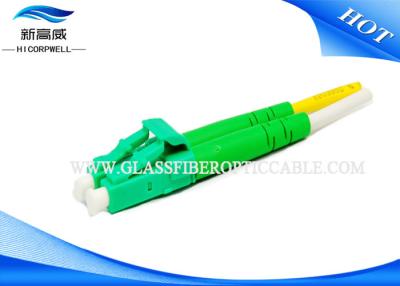 China LC MM Fiber Optic Cable Connectors , 2.0 DX Patch Cord Multimode Fiber Connectors for sale