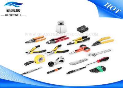 China Durable Fiber Testing Tools Cable Cutting 20 Fiber Field Optic Construction Kits for sale