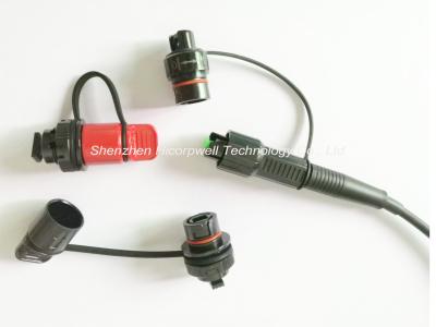 El remiendo al aire libre a prueba de polvo de la fibra óptica telegrafía el mini conector/adaptador IP67 del SC