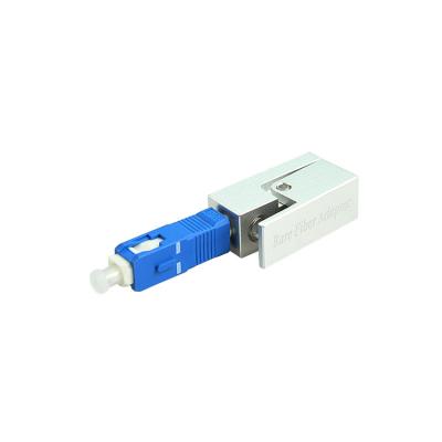 China Adaptor Fiber Optic Components , Single Mode / Multimode Fiber Cable Connectors for sale