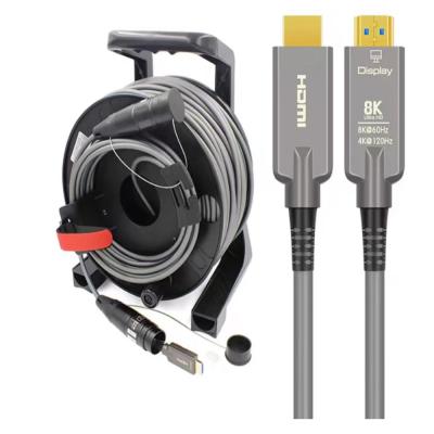 China Multi-mode Fiber Type HDMI Optical Fiber Cable for Smooth and Fast Connection for sale
