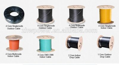 중국 최대 288 코어의 유리 섬유 광케이블, 듀플렉스/심플렉스 폼 팩터, 고객 요구에 맞는 싱글 모드 및 멀티 모드 판매용