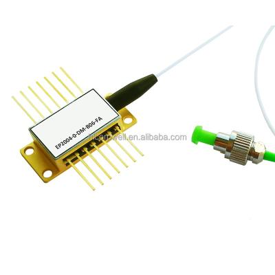 China 1550nm 5mW/10mW/20mW DFB Laser Diode with 14-Pin Butterfly Package for High-Precision Fiber Laser Applications for sale
