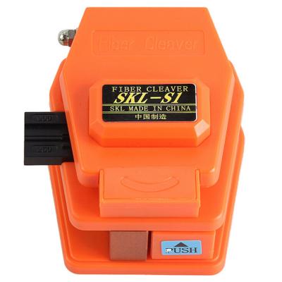 China Orange Color Fiber Testing Tools Plastic High Precision Fiber Optic Cleaver Tools for sale