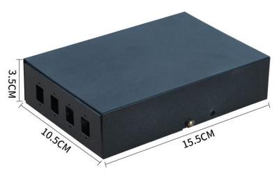 China Four Cores Fiber Optical Network Terminal Box For FTTH , FTTO And FTTD for sale