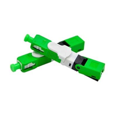 China Unique ESC250D SC APC UPC Fiber Optic Cable Connectors High Efficiency for sale