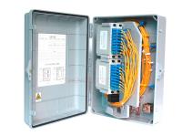 China FTTH Optic Fiber Termination Kits / 1x32 Splitter Distribution Box for sale
