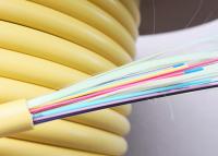 China Flexible Tight Buffer Fiber Optic Distribution Cable Multimode Indoor Orange Color for sale