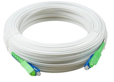 China SC UPC To SC APC Connectors 10m 30m 50m 100m FTTH Drop Cable for sale