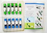 China Multimode SC UPC Embedded Optic Fiber Connecting Adapter for sale