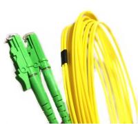 China Distribution Fiber Optic Cable E2000 APC UPC  Pigtail Optical Fiber Cable for sale