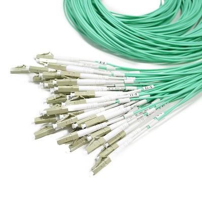 China Communication Armored Om3 Fiber Patch Cable LC LC MultiMode Automotive Aerospace for sale