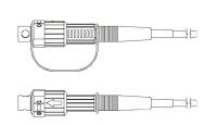 China Hardened OptiTap Connector Drop Cable Corning OptiTap Patch Cord for sale