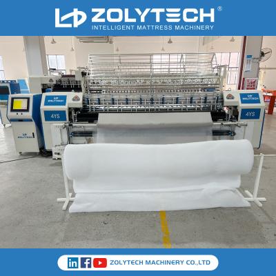 中国 キルトの作成のためのコンピュータ化されたロックのステッチの多針キルトにする機械 販売のため