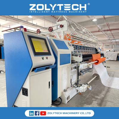 China Buy Machine Making Duvet Computerized Quilting Machine Serial Quilting for sale