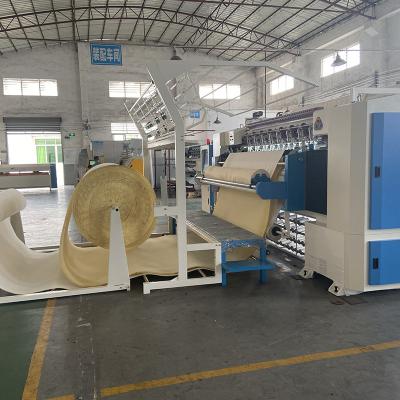 China Multi Needle 80mm Duvet Quilting Machine 6*6*2 M Automatic Detection for sale