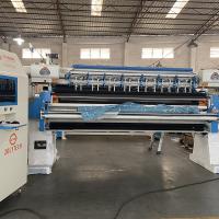 China Automatic multi-needle quilting machine commputerized system 80mm thickness mattress border machine 8KW for sale