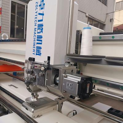 중국 기계 매트리스 기계 ZOLYTECH ZLT-DZ1을 퀼트를 넣어 누비는 단일 침 퀼팅 머신 전산화된 단일 해드 판매용