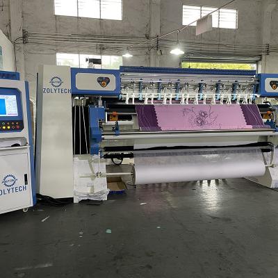 China 5500kg Computer Guided Quilting Machine 25.4mm Needle Distance for sale