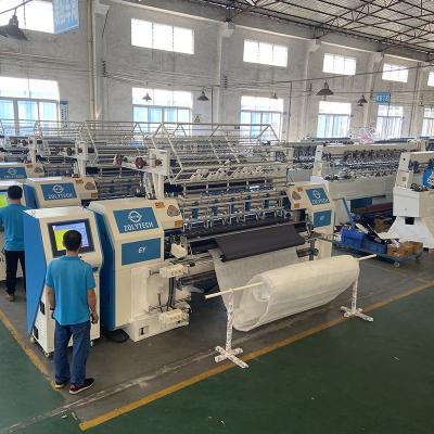 China High Speed Multi Needle Continuous Quilting Machine For Home Quilts for sale