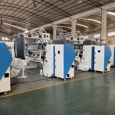 중국 매트리스를 위한 고속도 전산화된 본봉 뜸 다중 바늘 퀼팅 머신 60-150m/H 판매용