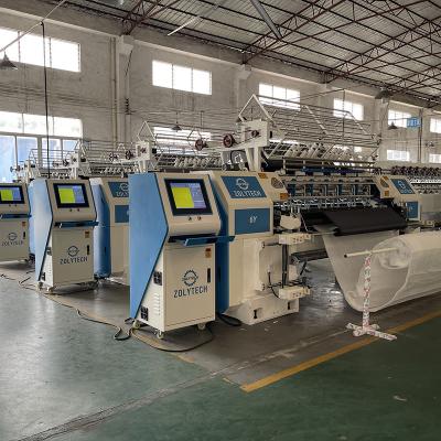 중국 매트리스 60-150m/H 고속도를 위한 전산화된 본봉 뜸 다중 바늘 퀼팅 머신 판매용