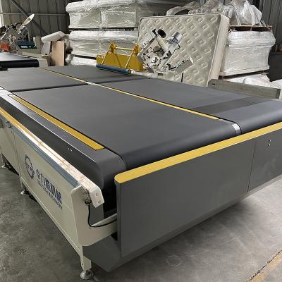China Het automatische Wegknippen 3.37KW automatiseerde Automatische de Randmachine 50500mm van de Matrasband het Naaien Dikte for sale