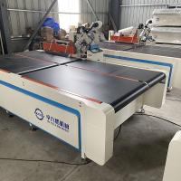 China Computerized Automatic Flipping Mattress Tape Edge Machine 50-500mm Sewing Thickness for sale