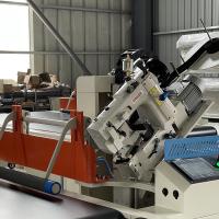 China Computerized Automatic Mattress Tape Edge Machine Flipping Sewing for sale